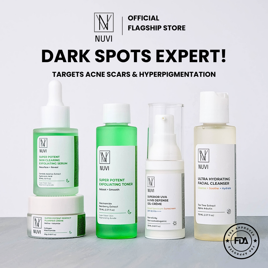 Darkspots & Aging – NUVI– Expert Acne Care System for Sensitive Skin